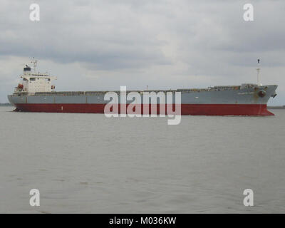 Cargo ship in the Atlantic Ocean Stock Photo - Alamy