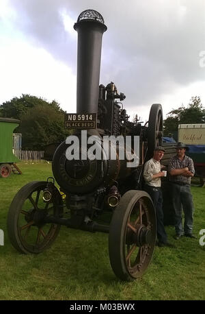 The Burrell traction engine 'Black Bess' is an iconic steam-powered ...