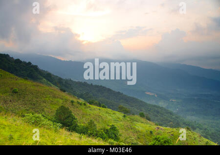 Sunrise at Broga Hill, Malaysia - majestic sunrise clouds and path ...