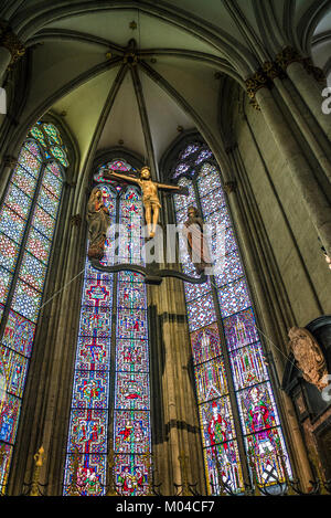 Germany, Cologne, the Gero Cross in the Cathedral Stock Photo - Alamy