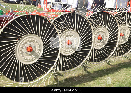 star wheel rake on display Stock Photo - Alamy