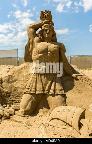 a rapacious monster described as having a woman's head and body and a ...