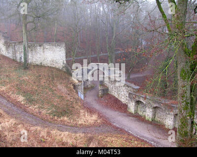 Burg Plesse, located in Germany, is a medieval castle built in 1900 ...