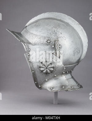 The Burgonet is a type of helmet worn during the Renaissance period ...