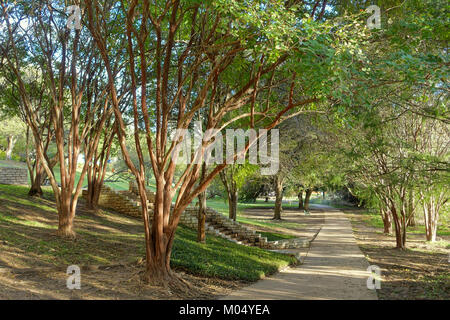The Butler Trail in Austin, Texas, is a scenic walking and biking path ...