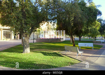 This view captures the campus of Arizona State University (ASU) in ...