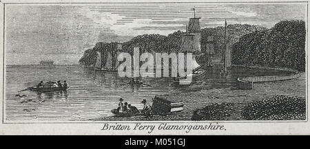 Britton Ferry in Glamorganshire, Wales, is an important historic site ...
