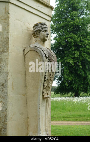 Fane of Pastorial Poetry, Stowe Buckinghamshire, England, UK Stock ...