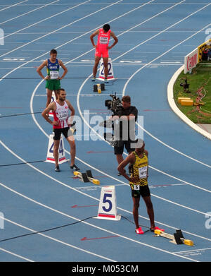 The men's 400m final at the 2016 IAAF World U20 Championships in ...