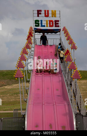 Fun Slide - Amusements Stock Photo - Alamy