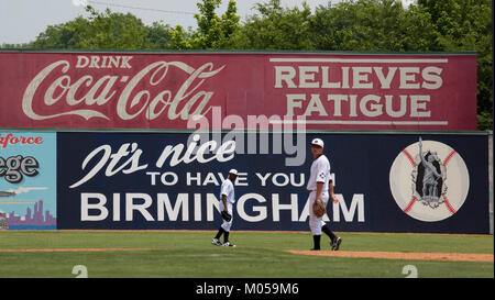 Baseball game in Coca-Cola Field, home of the Triple-A Buffalo Bisons ...