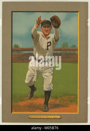 Kitty Bransfield, Philadelphia Phillies, baseball card portrait Stock Photo - Alamy