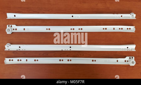 The 50 cm bottom mounting wheel drawer slide rail is an essential ...