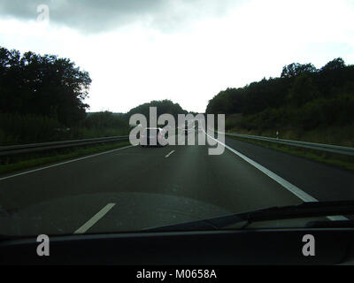 Bundesautobahn 5, located in Hessen, Germany, is a major highway known ...