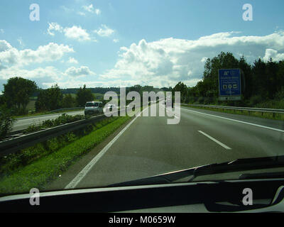 The Bundesautobahn 5 is a major highway in the state of Hessen, Germany ...