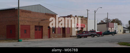 Bruno, Nebraska downtown 7 Stock Photo - Alamy