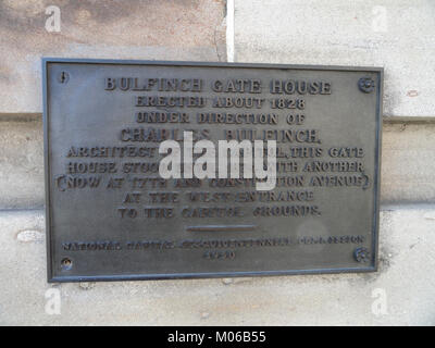 The Bulfinch Gate House in Washington, DC, is a historic structure ...
