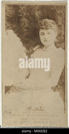 Miss Williams, from the Actresses series (N246), Type 2, issued by ...