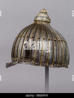 This multi-plate helmet, composed of thirty-two lames, is a prime ...