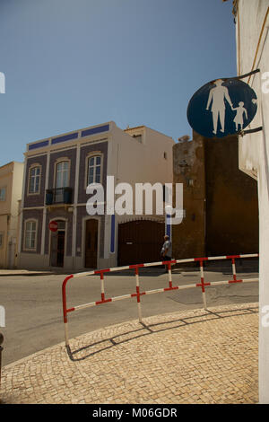 Road traffic signs in Lagos, Algarve, Portugal Stock Photo - Alamy