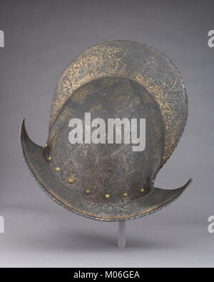 The morion is a 16th-century European military helmet featuring a high ...