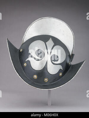 This Morion, a type of helmet worn by soldiers in the 16th century, is ...