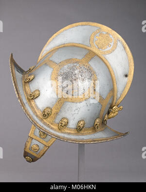 This Morion, a helmet worn by the Bodyguard of the Prince-Elector of ...