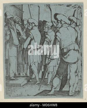 This artwork depicts the biblical scene of Joseph’s bloody coat being ...