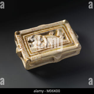 This model depicts a house with an amorous couple, offering insight ...