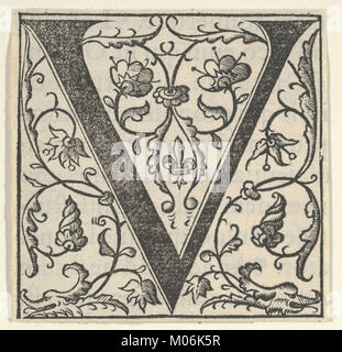 The illuminated manuscript displays the initial letter 'H' with a ...