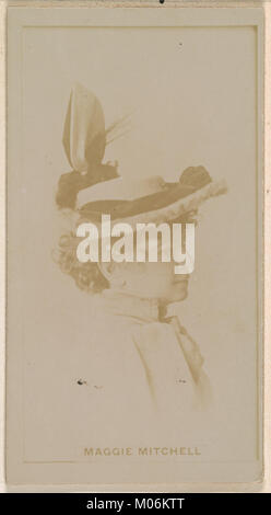 Maggie Mitchell, from the Actresses series (N245) issued by Kinney ...