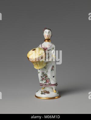 Lady with basket MET DP-247-127 Stock Photo - Alamy