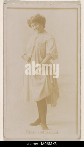 Miss Rose Sutherland, from the Actresses series (N245) issued by Kinney ...