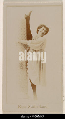 Portrait of Miss Sutherland from Kinney Brothers Actresses series, used ...