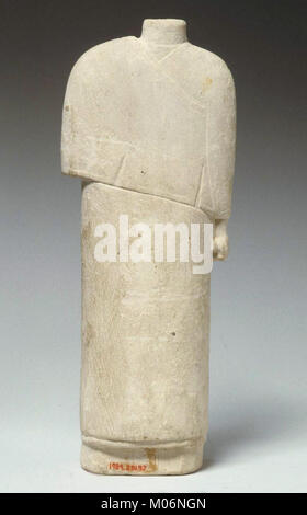 This incomplete figure in draped costume illustrates classical ...