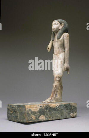 This sculpture represents a male figure, showcasing detailed features ...