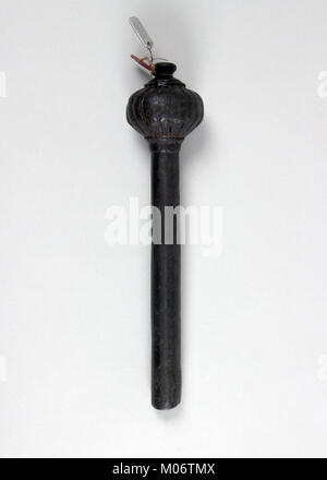 This mace head from the MET collection is a weapon designed for impact ...