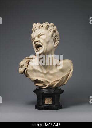 This artwork depicts Marsyas from Greek mythology, illustrating his ...