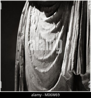 This marble statue represents a wounded Amazon, a female warrior from ...