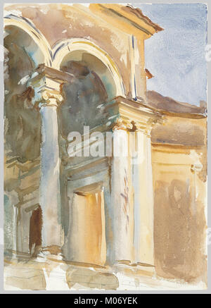 This image of the Loggia at Villa Giulia in Rome reflects the ...