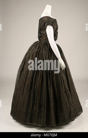 This mourning dress, part of the Metropolitan Museum of Art's ...
