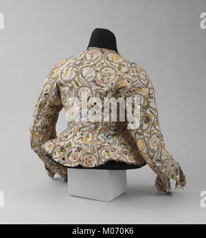 This historical jacket showcases the fashion and textile design of its ...