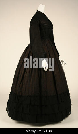 This mourning dress from the MET collection represents historical ...
