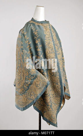 This historical mantle from the MET collection highlights textile ...