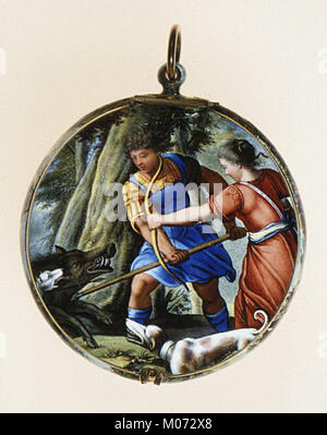 The Hunt of the Caledonian Boar depicts an ancient Greek mythological ...