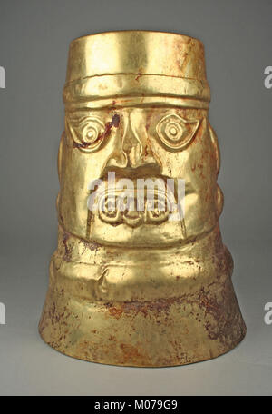 This beaker features an inverse-face design, highlighting both artistic ...