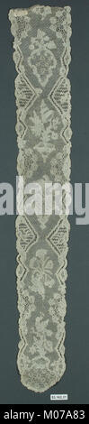 The lappet is a decorative textile with fine embroidery, used in ...