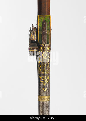 The Miquelet gun is an 18th-century flintlock firearm, noted for its ...