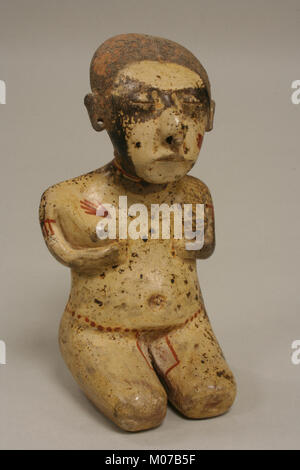 This ancient kneeling female figure, part of the LACMA collection ...