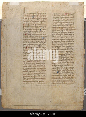 A manuscript page from Valerius Maximus' 'Facta et Dicta Memorabilia ...